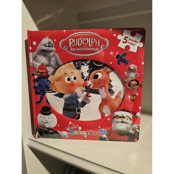Unbranded | Games | Rudolph Puzzle Book Christmas Gift Red Nosed ...